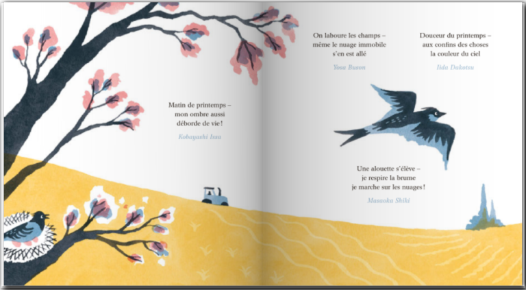 Haïkus - Petits poèmes pour tous les jours illustré par Mickaël Jourdan ...